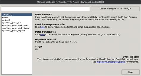 Does Qwiic I2c Python Package Support Rp2040 Qwiic System Sparkfun Community
