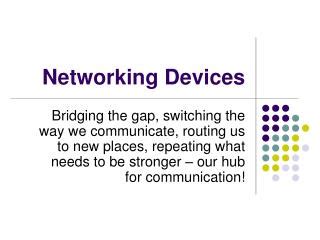 PPT INTERCONNECTING CISCO NETWORKING DEVICES PowerPoint Presentation ID