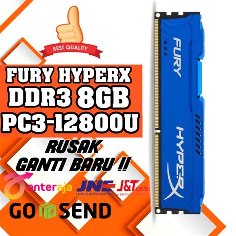 Jual Ram Pc Hyperx 8gb Ddr3 12800 Shopee Indonesia Jual Ram Pc Hyperx 8gb Ddr3 12800 Shopee Indonesia