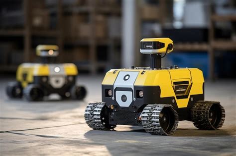 Autonomous Robots Performing Infrastructure Inspe Premium Ai