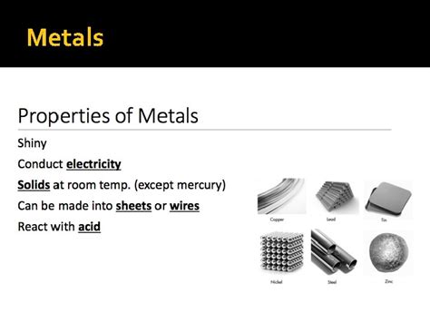 Topic 4 Classifying Elements Elements All Elements Were