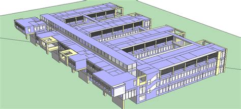 Thermal Simulation Model Of The Office Building In Ies5 9 Software Download Scientific Diagram