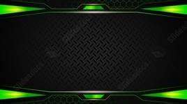 Technology Technology Border Business Green Abstract Game Powerpoint Background For Free