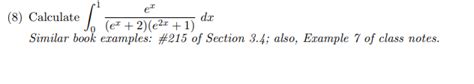 8 ﻿calculate ∫01ex ex 2 e2x 1 dxsimilar book