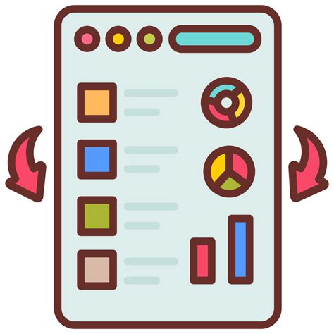 Continuous Data Sampling Sharing Transfer Arrows Online Icon