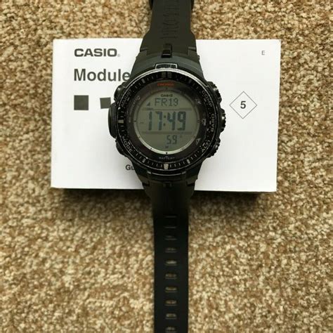 Casio Protrek Watch Module No 3414 Used Watchcharts
