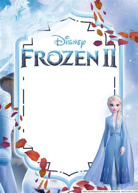 10 Frozen Snow Themed Party Invitation Templates