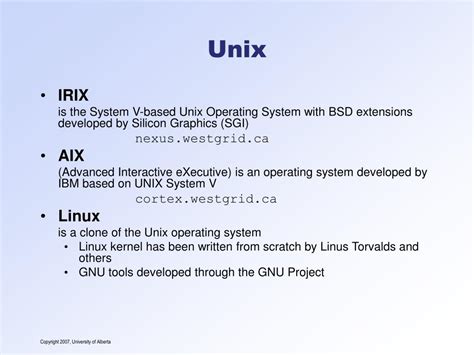 PPT Introduction To Unix PowerPoint Presentation Free Download ID