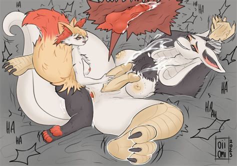 Pokemon Hentai Porn Knotting Caprine Hybrid Genitals Hemipenes English Text Lying