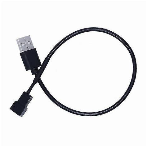 30cm Usb Male To 3 Pin Adapter Cable Connector For Pc Computer Chassis