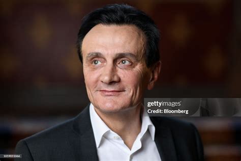 Pascal Soriot Chief Executive Officer Of Astrazeneca Plc Poses For