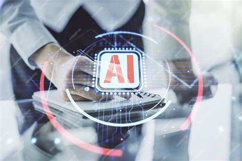 Premium Photo Double Exposure Of Creative Artificial Intelligence