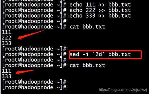 linux实用小命令之删除文件第一行 linux删除文件第一行 csdn博客