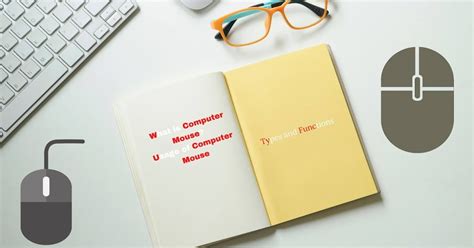 What Is Computer Mouse Usage Of Computer Mouse Its Types And Functions