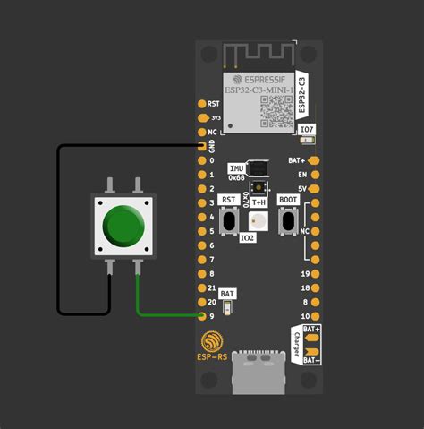 Switch On A Led Using Rust When A Button Is Pushed On Esp32 Lean Deep Tech Blog
