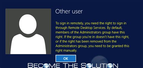 Fix To Sign In Remotely You Need The Right To Sign In Through Remote Desktop Services Windows