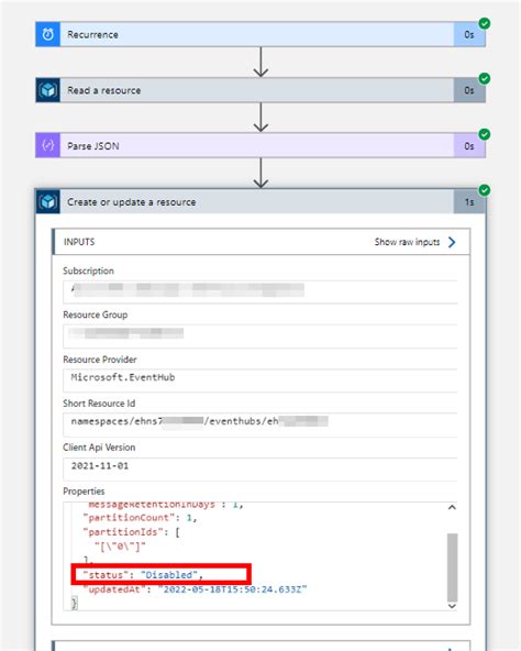 Is There A Way To Schedule Azure Event Hubs Turning Onoff Stack