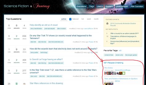 Why Does Chat Only Show Up On The Sidebar In Meta But Not On The Main Site Science Fiction
