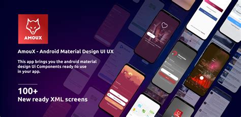 Scriptsun 📌 Amoux Is An Android Material Ui Template