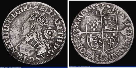 numisbids london coins ltd auction 185 lot 1704 sixpence elizabeth