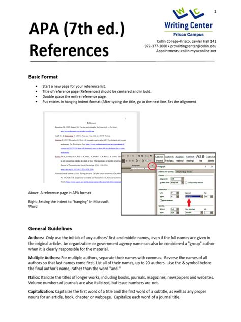 Apa 7th Ed References July 2020 Pdf Digital Object Identifier Apa