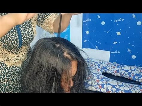 Hair Cracking/Cari Uban/Ceklukan rambut bunyi/Cetut Rambut Pusing - YouTube