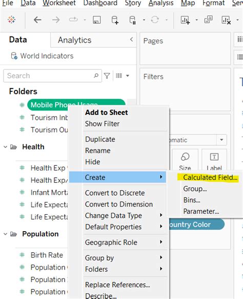 Ways To Create Calculated Fields In Tableau The Data School
