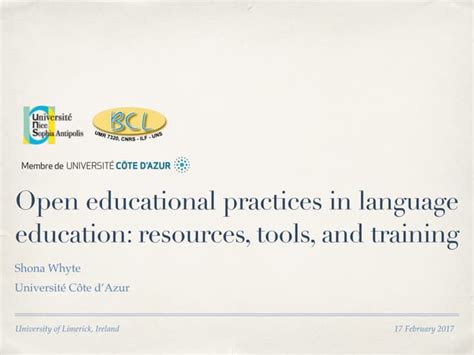 open educational practices in language education resources tools and