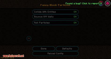 Fancy Block Particles Mod 1 12 2 1 11 2 3d Break Particles Mc Mod Net