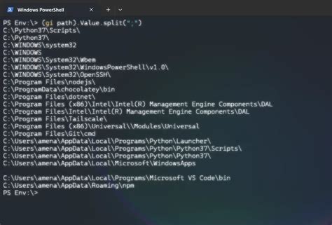 variable d environnement path sa gestion avec powershell tech and