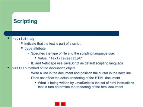 Introduction To Scripting Programming Language Ppt