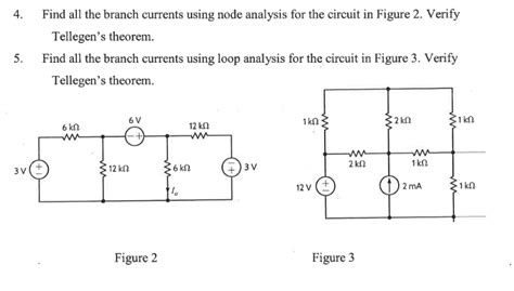 solved 4 find all the branch currents using node analysis