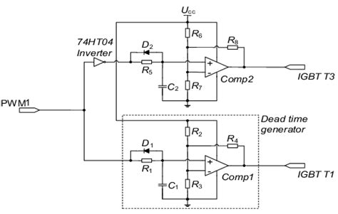 Proposed Control Signal Inverter Circuit With An Integrated Dead Time
