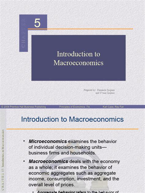 Intro To Macroeconomy Pdf Macroeconomics Recession