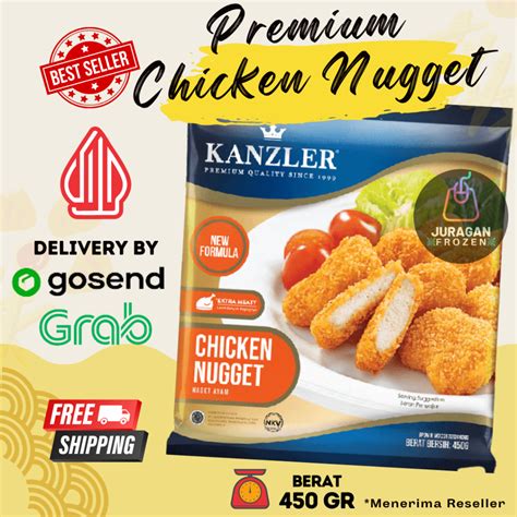 Jual Nugget Kanzler Extra Meaty Original Chicken Nugget Kenzler Premium Nuget Ayam Kenzeler