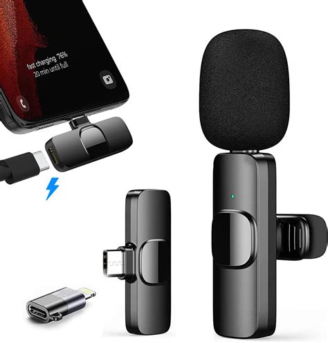 Wireless Microphone For Iphone Android Plug Play Wireless