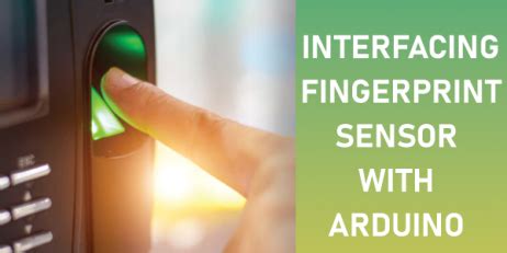 Interfacing Fingerprint Sensor With Arduino Complete Guide Robu In Indian Online Store