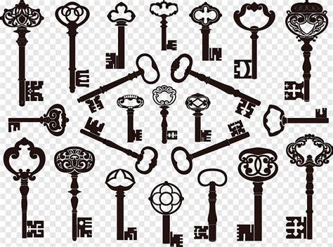 Skeleton Key Vector