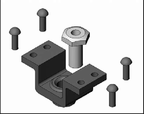 Mating 3 D Parts Into A Computer Assembly Model Download Scientific Diagram