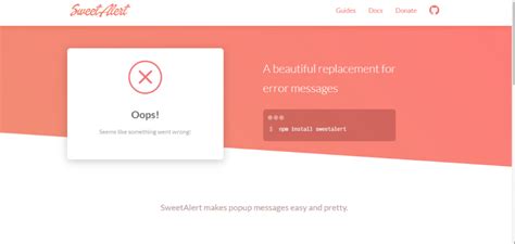 JavaScript Alert Box Design Examples OnAirCode