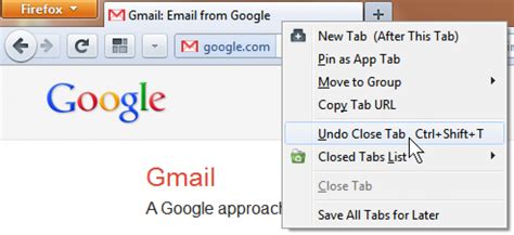 How To Reopen Last Closed Tab In Chrome Firefox And In IE