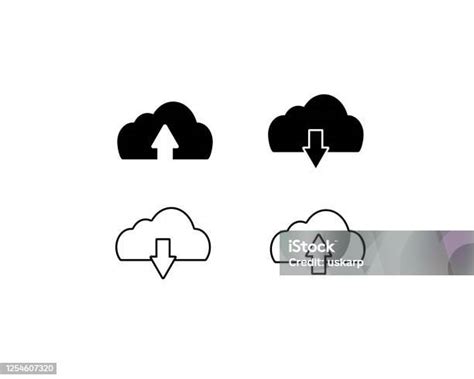 Ikon Panah Sinkronisasi Awan Pencadangan Dan Pemulihan Tanda
