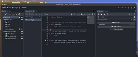 Implement MenuBar Control To Wrap Popup Menus Or Native Menu Use Native Menu For Editor By