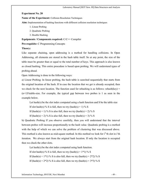 Dsa Lab Manual C Schemepdf Databases Computer Software And Applications