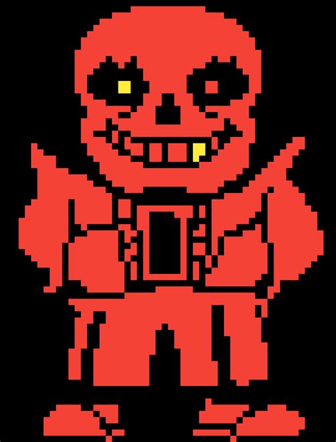 Pixilart Sudden Changes Underfell Sans Base Dancing By Golredaumaker