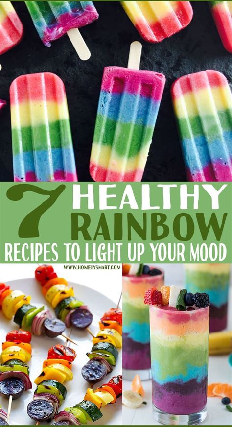 7 Rainbow Food Recipes To Light Up Your Mood Homelysmart Rainbow