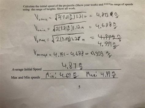 Solved What Would Be The Maximum Range Of Your Projectile If Chegg