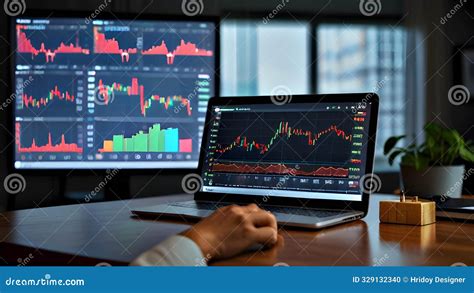 man working with big data and databases using laptop and excel tables