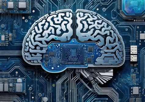 Brain Ai Thought Generator Ai Bot Chip Brains And Ai Processor Premium Ai Generated Image