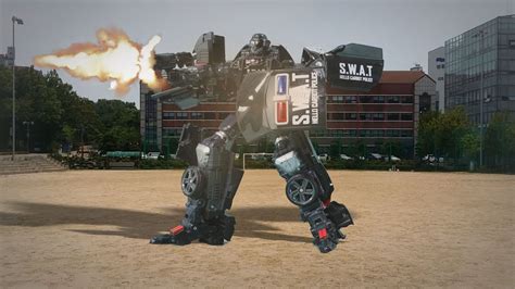 헬로카봇 카봇 스카이 스와트 Swat 벨로스터 실사 합성 장난감 동영상 스톱모션cabot Transformers Youtube